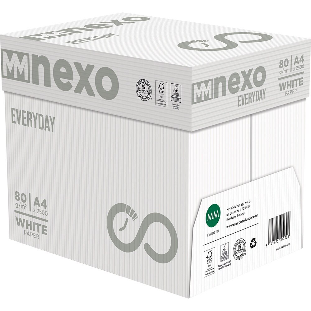 Set 5 Topuri Hartie Copiator A4, MM Nexo Everyday, 80g/mp, 500coli/top ...