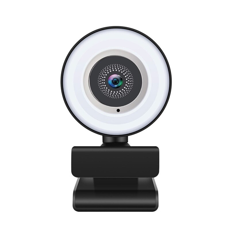 Camera web FULL HD cu led, KINSI, Webcam 2K, Rezolutie 2560x1440 ...