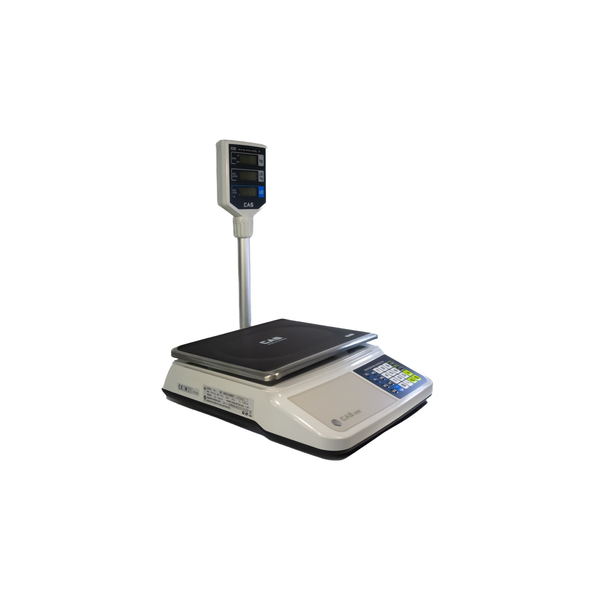 Cantar electronic comercial, CAS PRII 30 CP, 30 kg NC, suport display ...