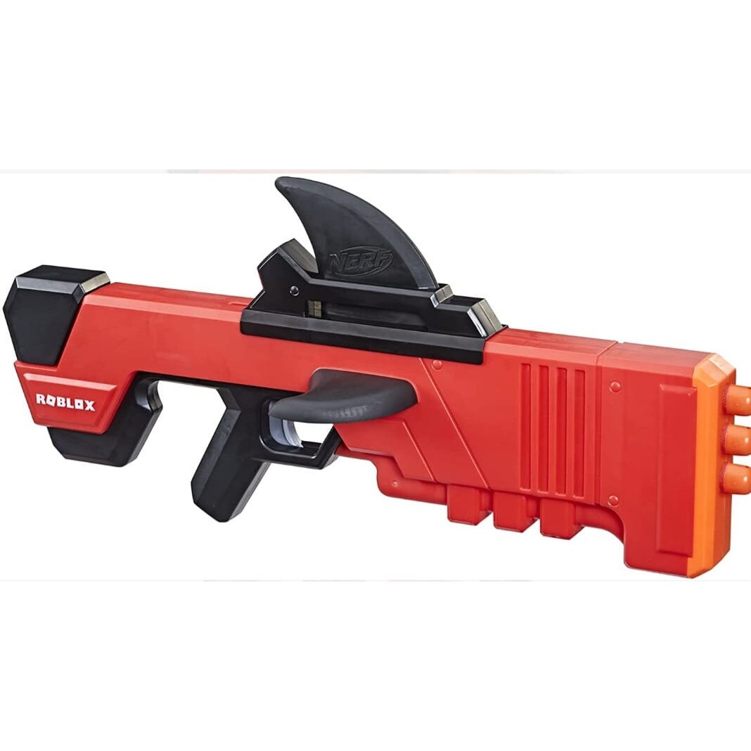 Pusca Nerf Roblox - Mm2 Shark Seeker, 3 proiectile - eMAG.ro