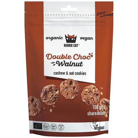 Mini cookie Double Choc Walnut 100 g Kookie Cat - eMAG.ro