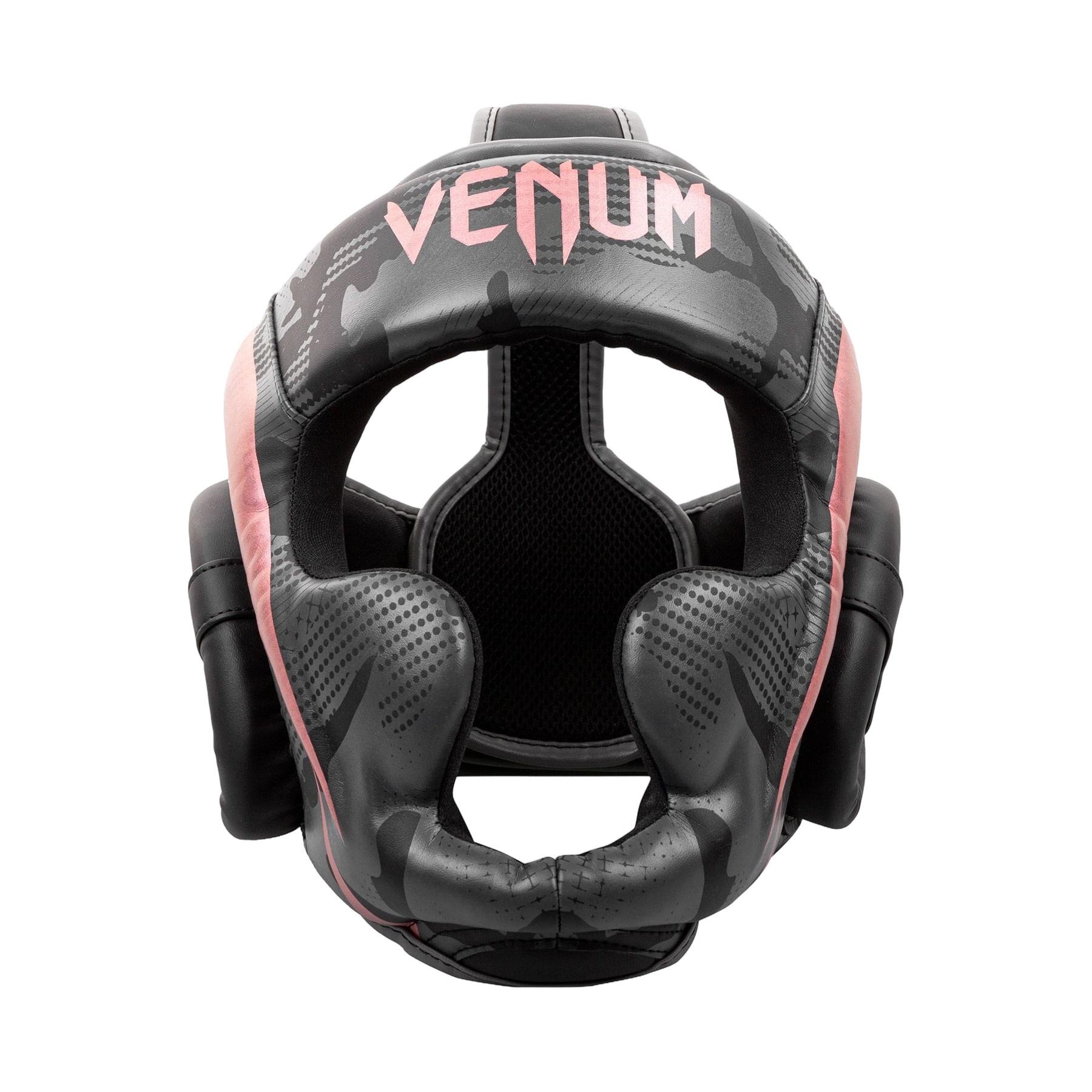 Casca de protectie pentru box, Venum, Poliuretan, Negru/Roz, Universal ...