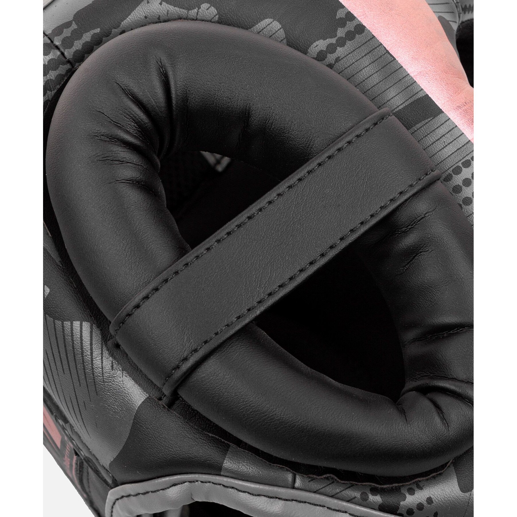Casca de protectie pentru box, Venum, Poliuretan, Negru/Roz, Universal ...