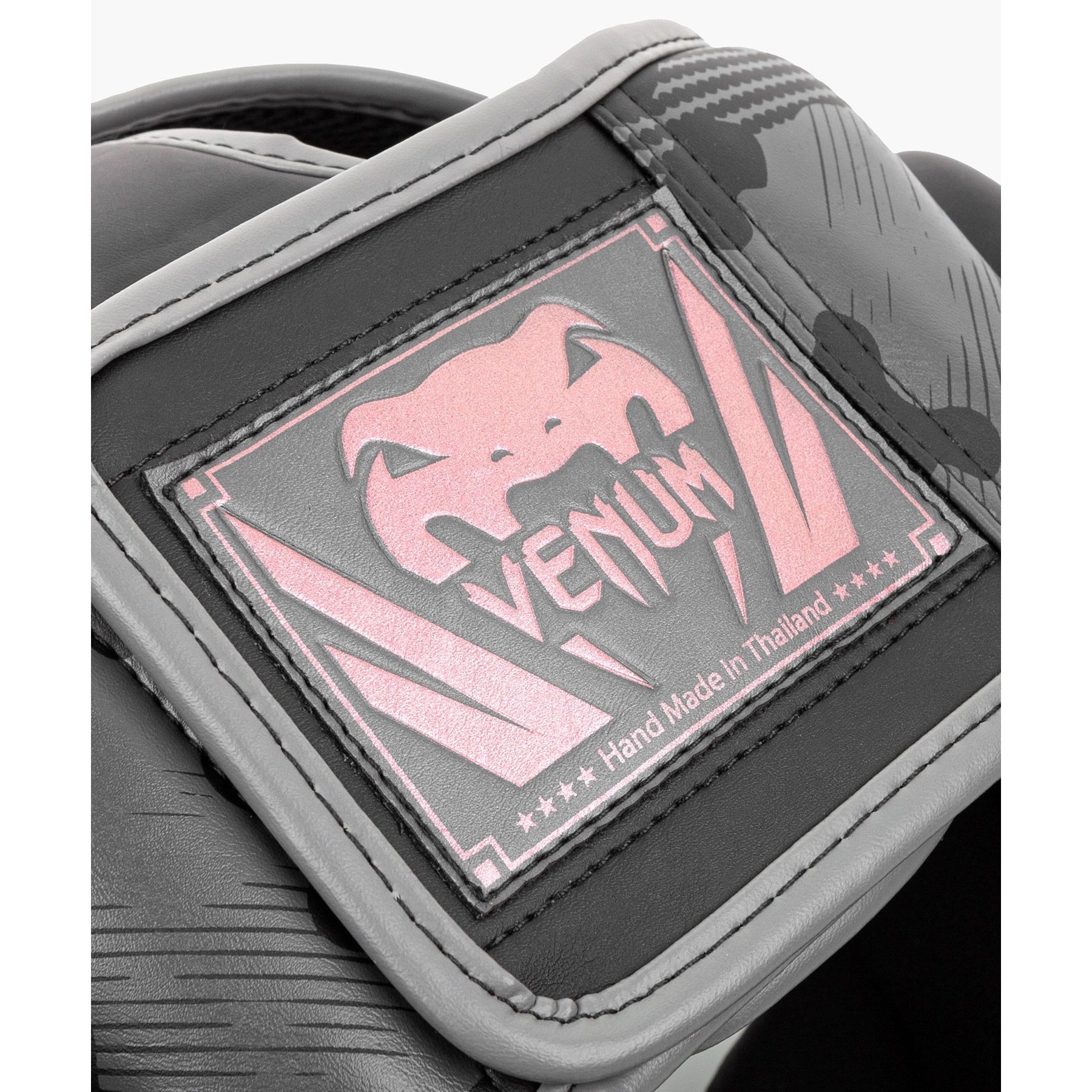 Casca de protectie pentru box, Venum, Poliuretan, Negru/Roz, Universal ...