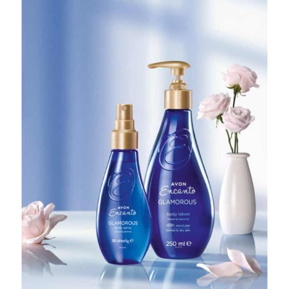 Set Encanto Glamorous, Avon- Spray de corp 100 ml si Lotiune de corp ...