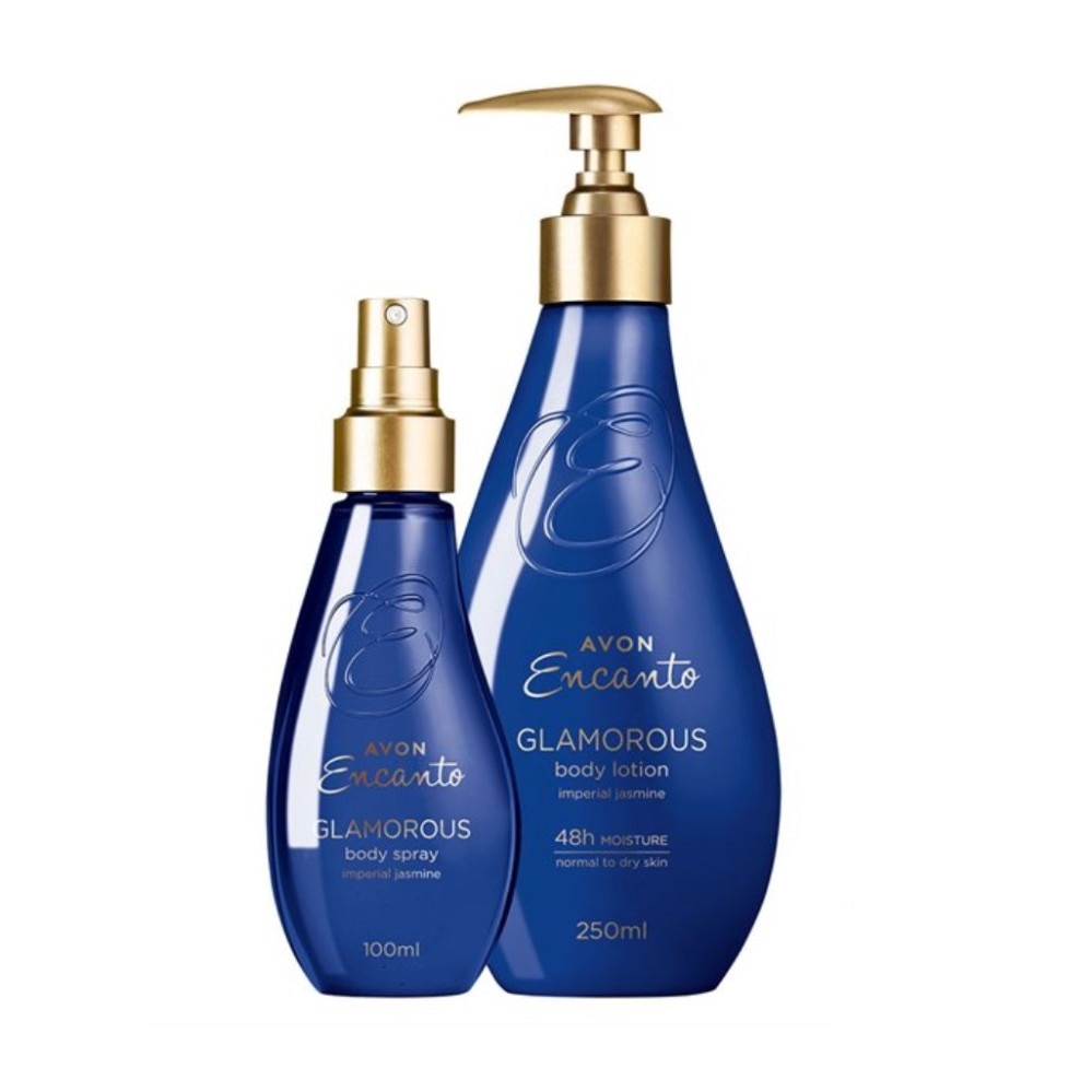 Set Encanto Glamorous, Avon- Spray de corp 100 ml si Lotiune de corp ...
