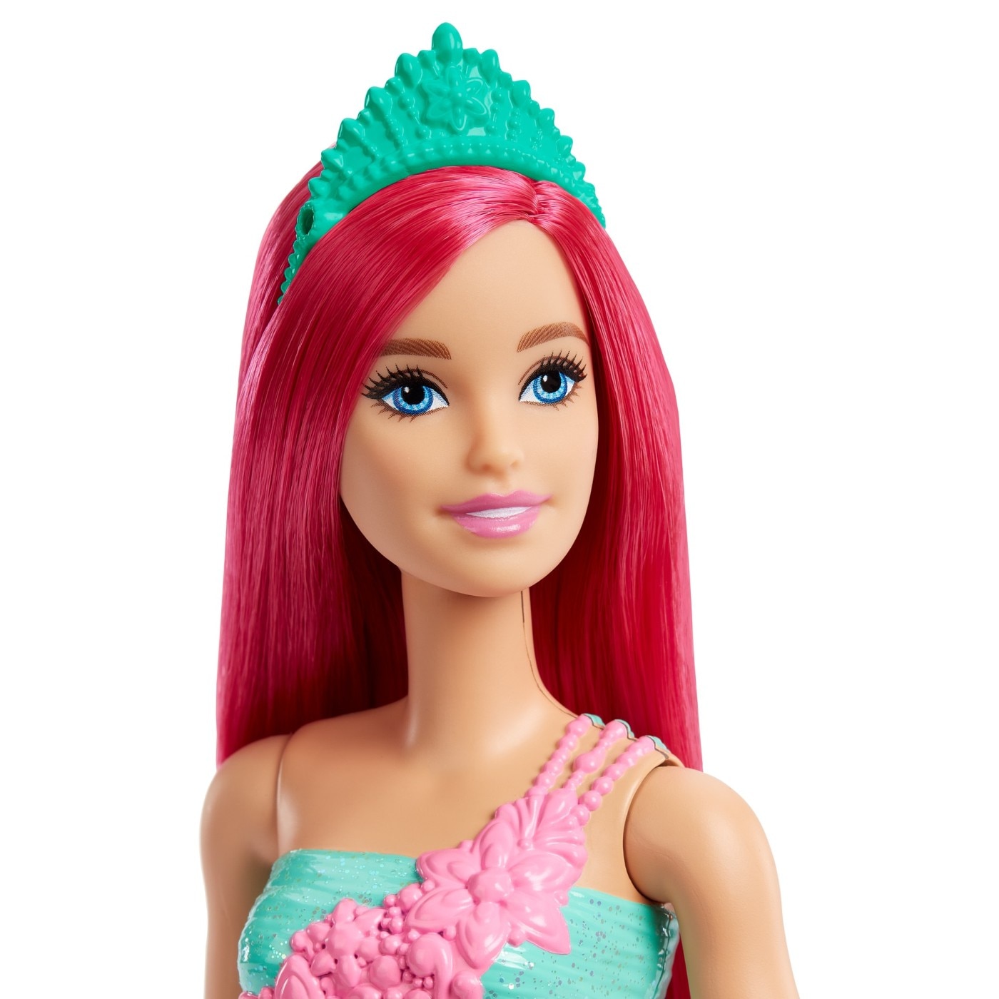 Papusa Barbie Dreamtopia - Printesa cu par roz - eMAG.ro