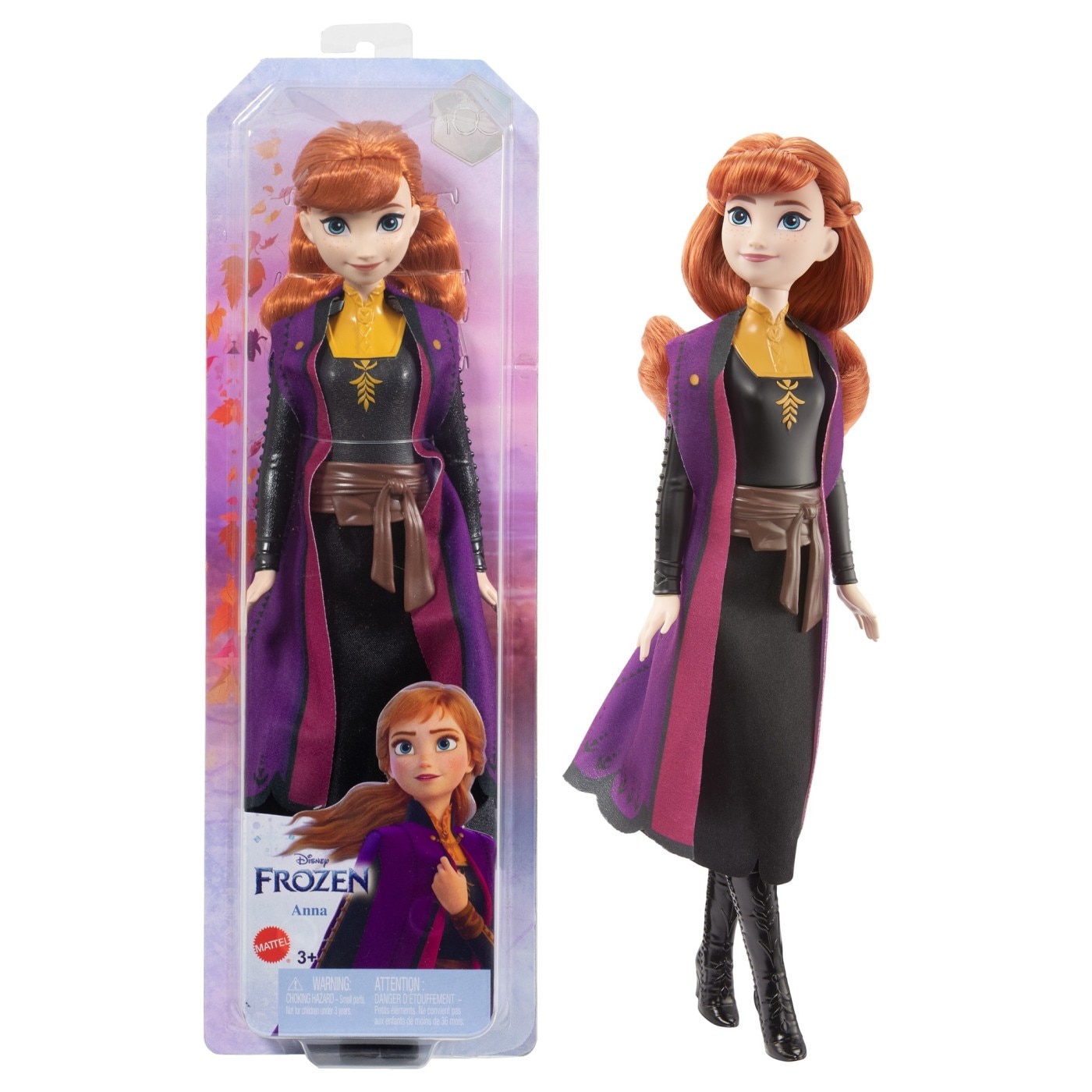 Papusa Disney Frozen - Anna, 29 cm - eMAG.ro