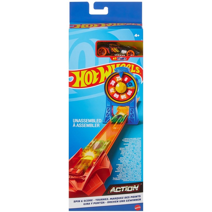 Set de joaca Hot Wheels Action - Invarte si inscrie - eMAG.ro