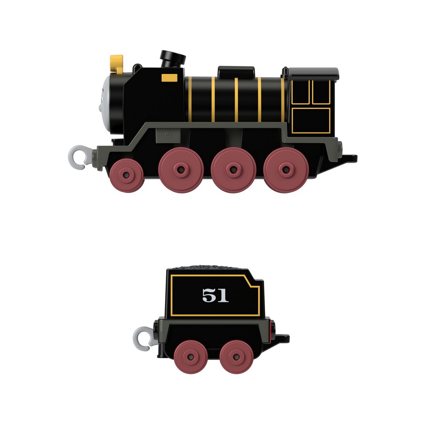 Thomas & Friends - Push Along, Hiro, mozdony kocsival - eMAG.hu