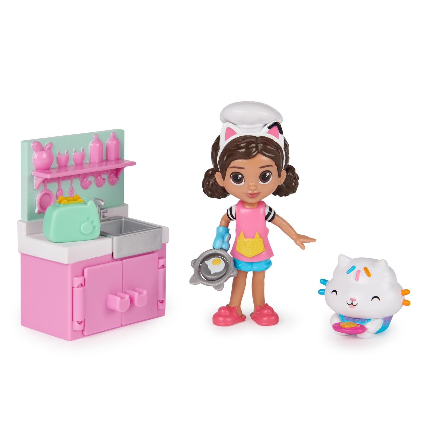 Gabby's Dollhouse Playset - Gabby's Kitchen - eMAG.hu
