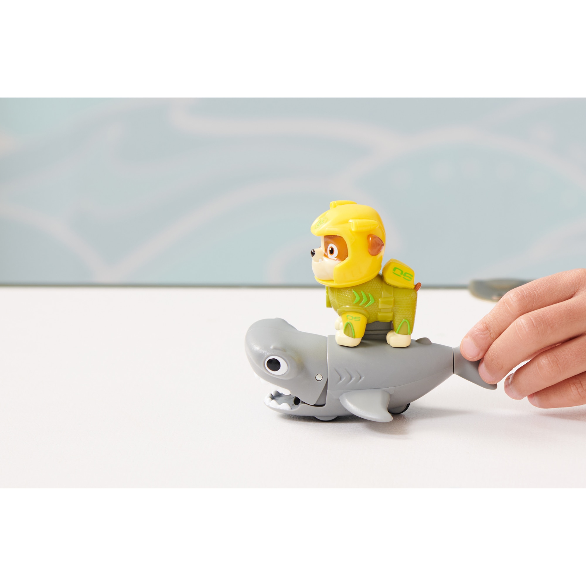 Комплект 2 фигурки Paw Patrol Aqua Pups - Rubble and the hammerhead ...