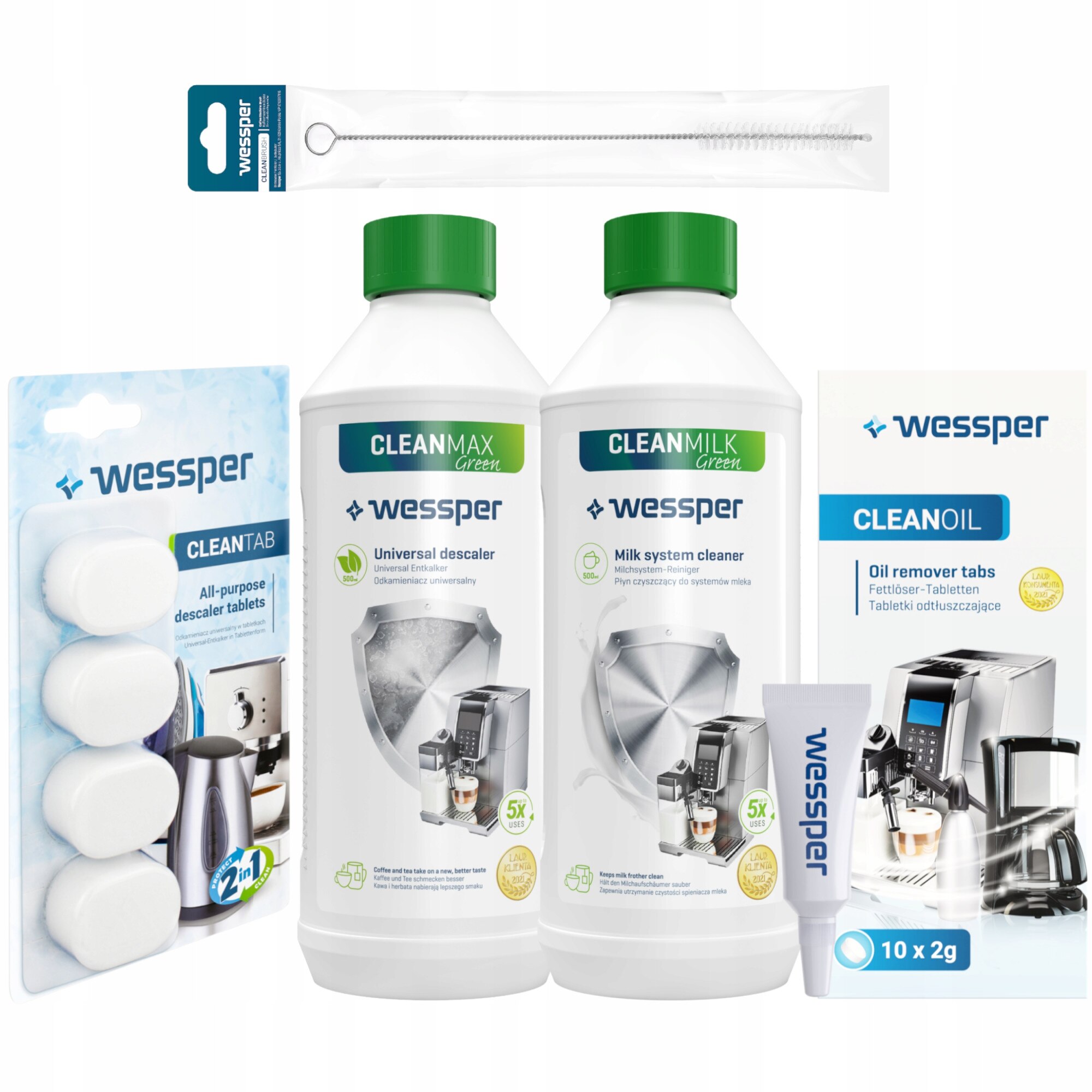 Средство за премахване на котлен камък от кафе машина Wessper - eMAG.bg