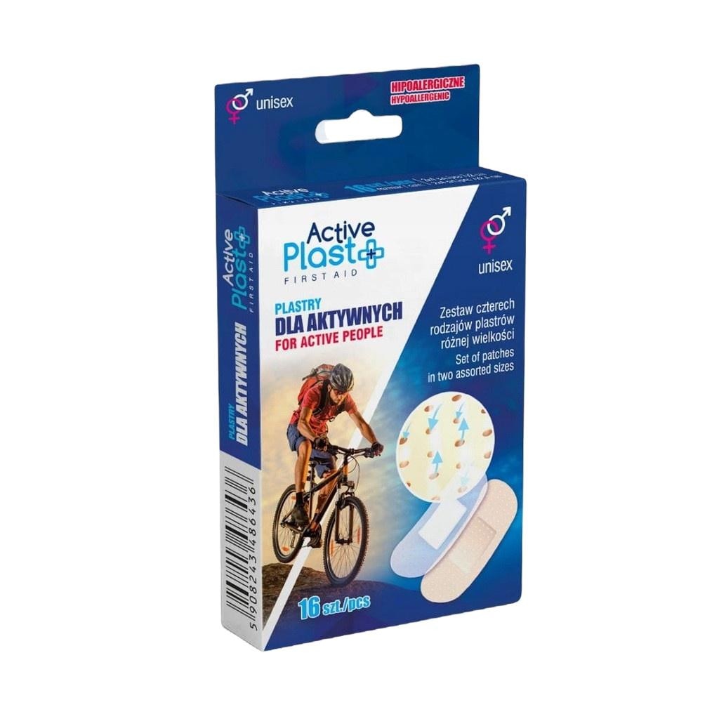 Set plasturi, Active Plast, 16 buc - eMAG.ro