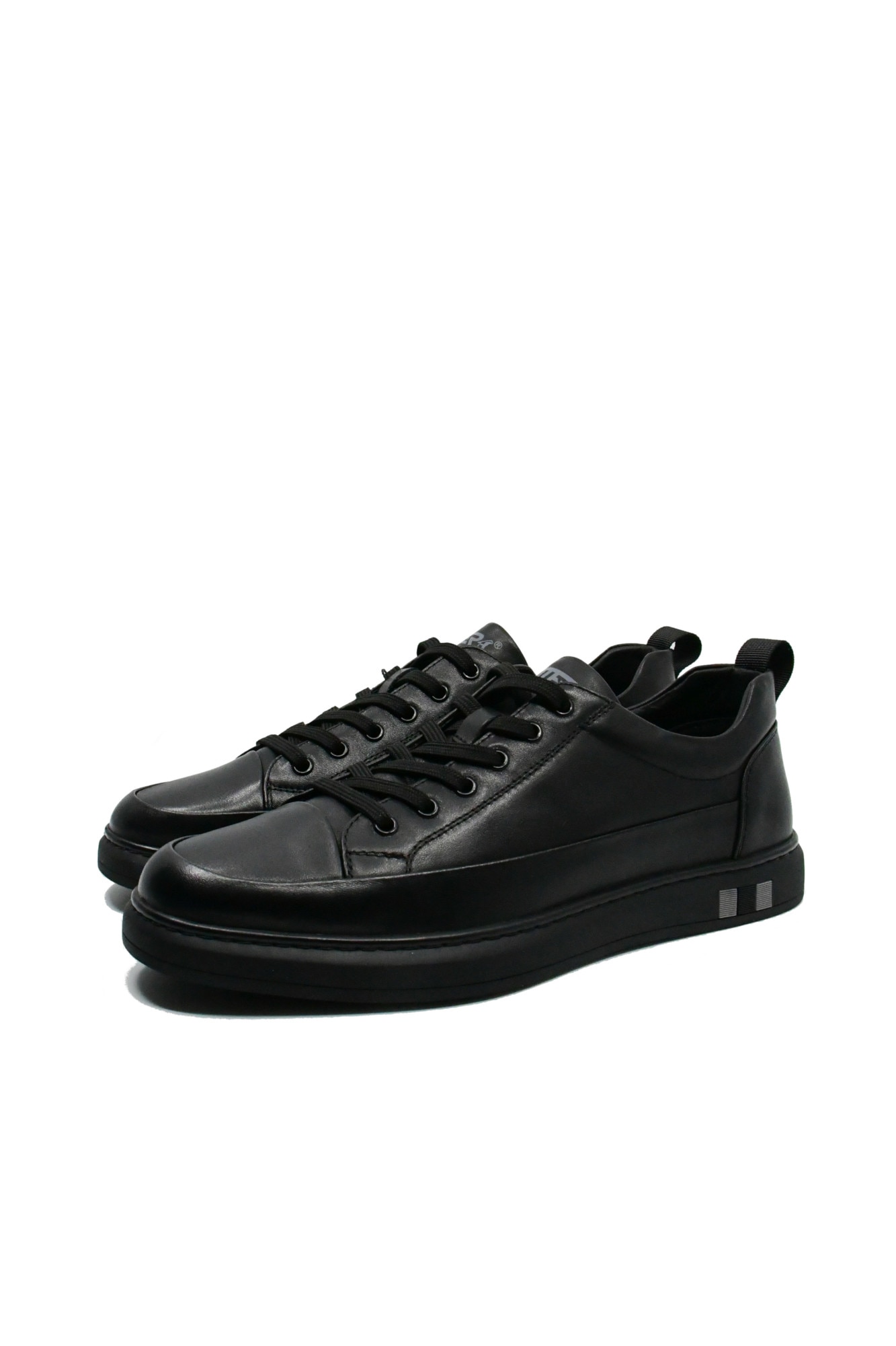 Pantofi sport esentiali negri Otter din piele naturala - eMAG.ro