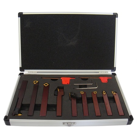 Set 9 cutite de strung cu placute amovibile de 12 x 12 mm - eMAG.ro