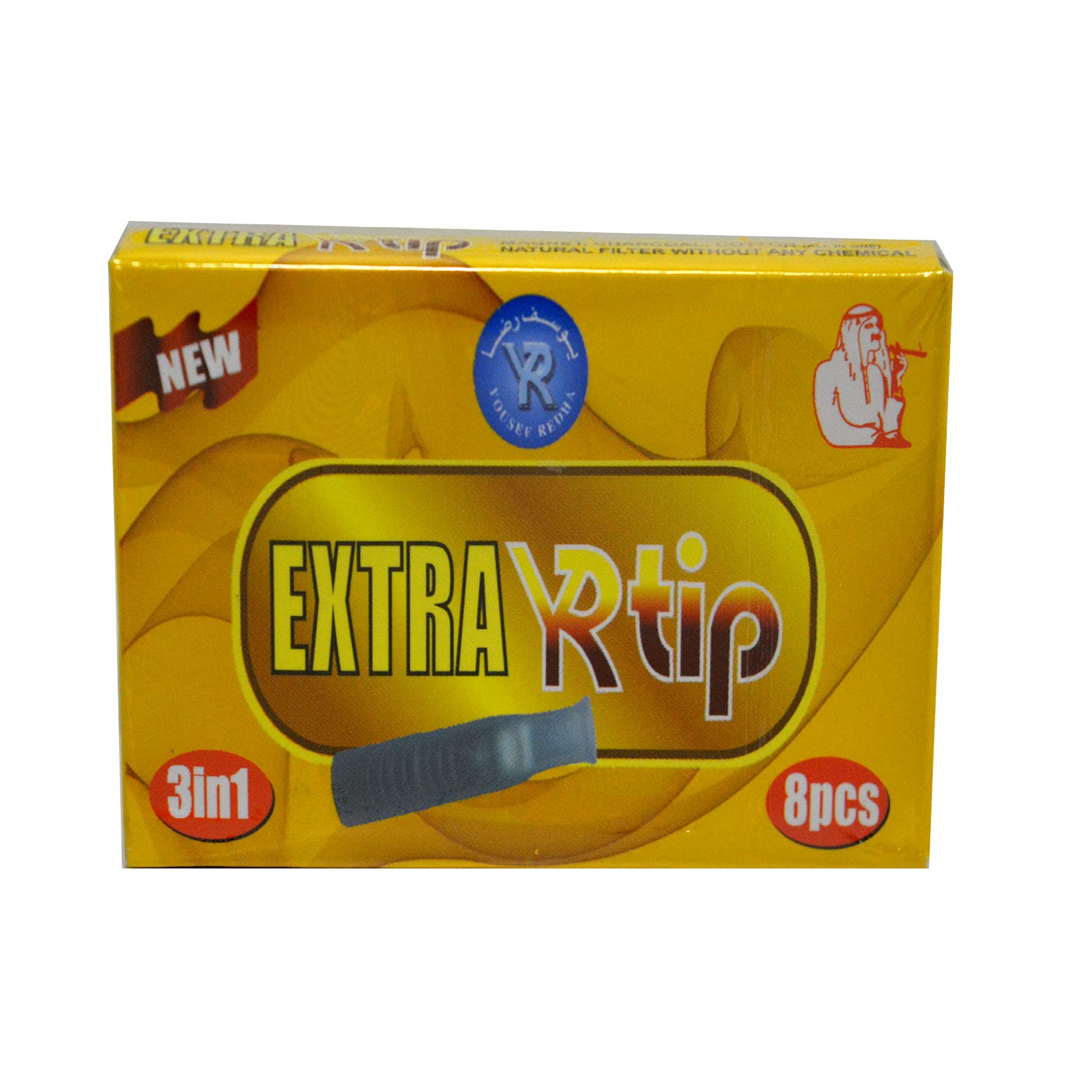 Filtre, Yousef Redah, Bumbac, 8 x Filtru pipa, negru - eMAG.ro