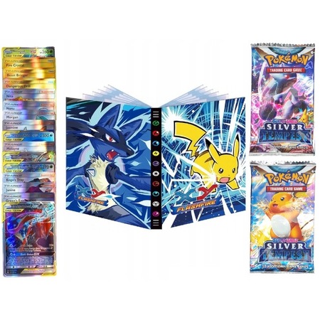 SET ALBUM PENTRU 432 CARDURI + 20 CARTI, POKEMON - eMAG.ro