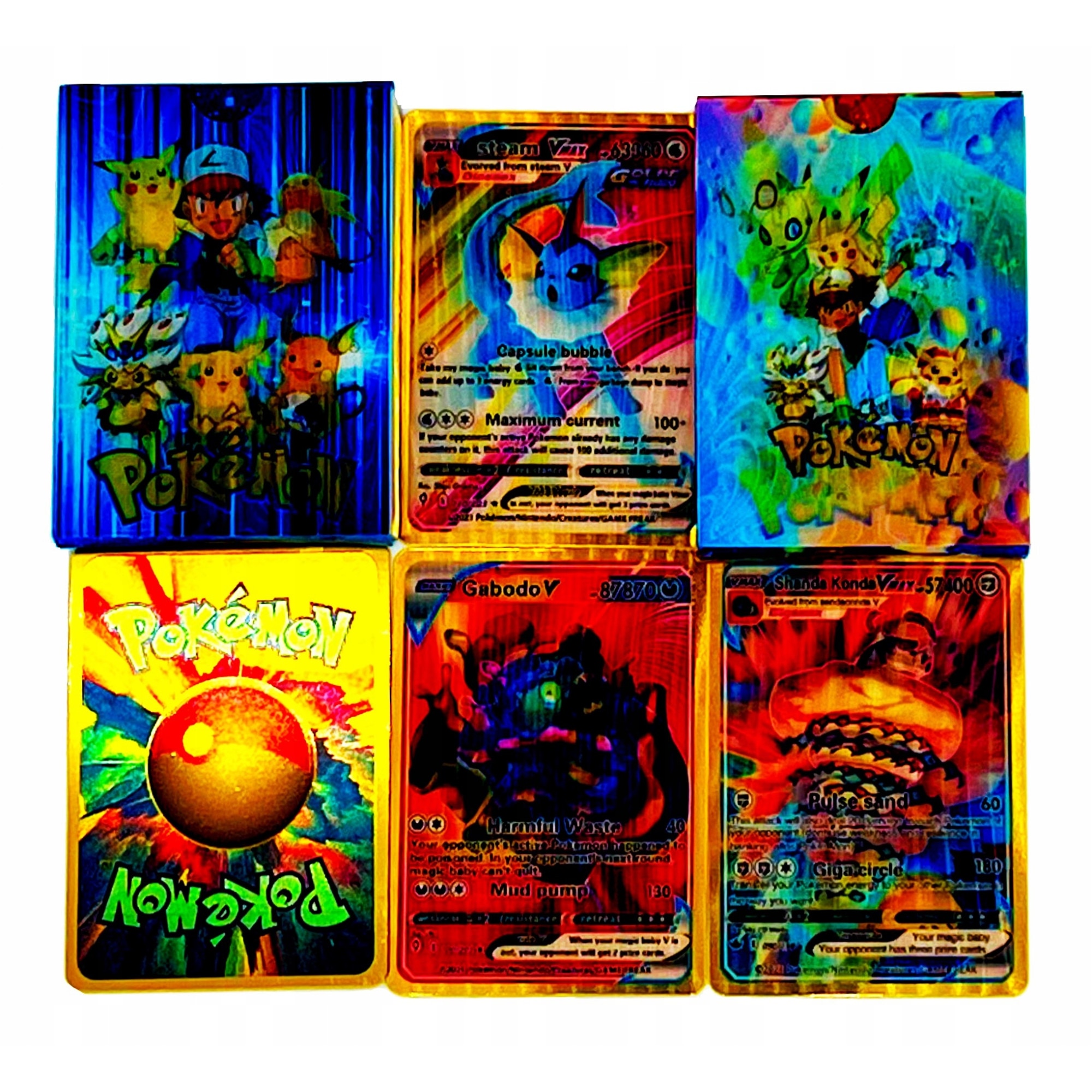 Carti de joc Pokemon, 27 carti, 6 ani+, Multicolor - eMAG.ro