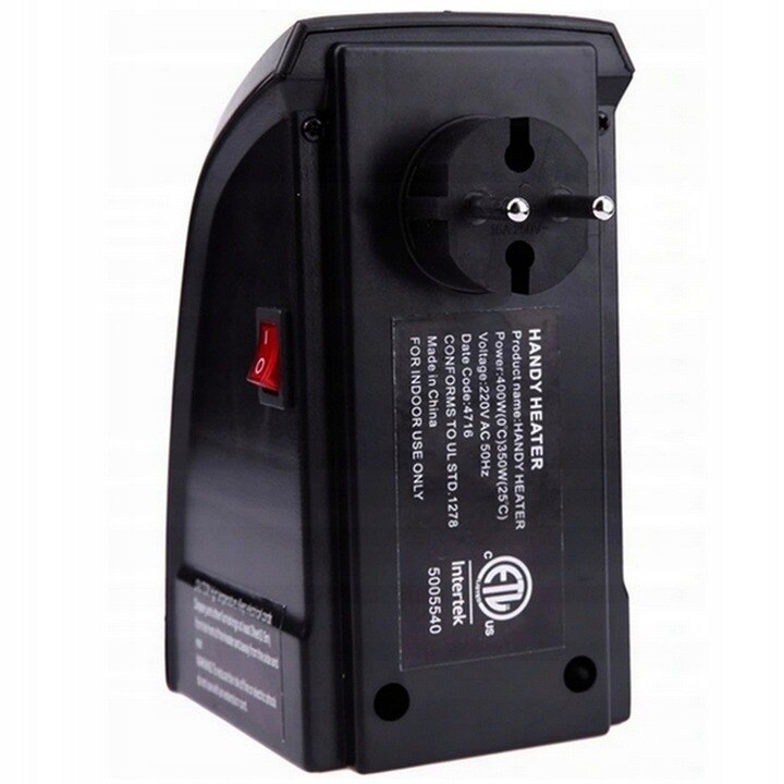 Incalzitor electric, Handy Heater, Plastic, 400W, AC 220-240V, 50-60Hz ...