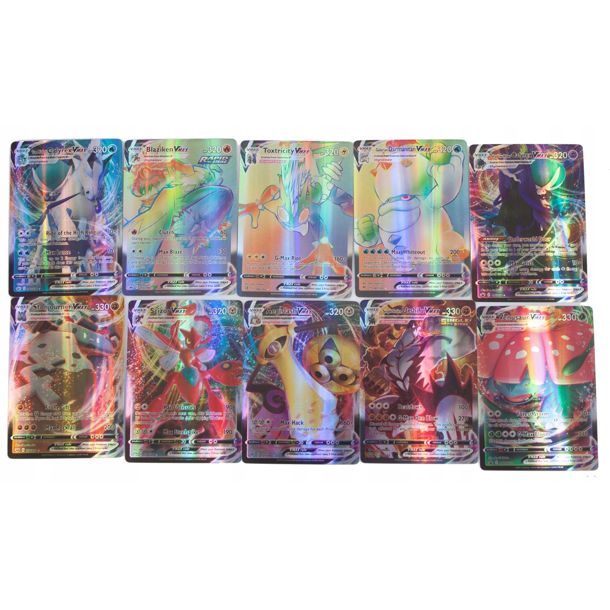 OEM gyűjtőkártya készlet, 100 db-os, Pokemon V-Max, +6 év, sokszínű ...