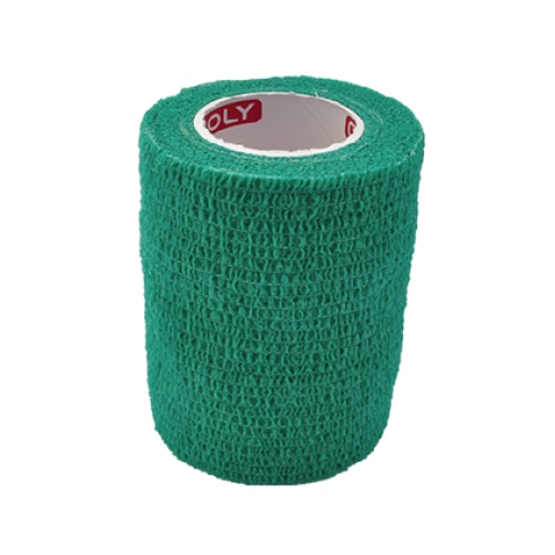 Bandaj elastic autoadeziv 7.5cm - Verde - eMAG.ro