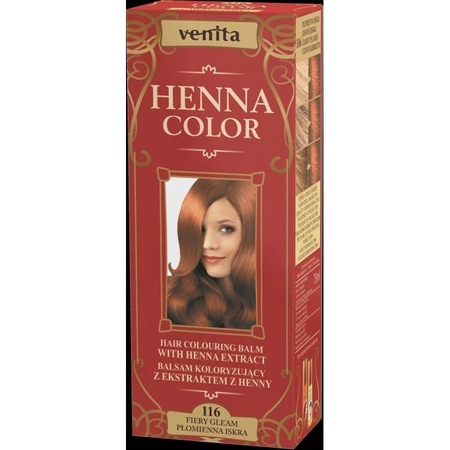 Vopsea de par Henna Color, Venita, Saten - eMAG.ro