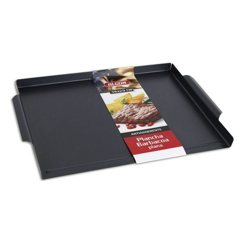 Tava gratar, Algon, Aluminiu, 36 x 29 cm, Negru - eMAG.ro