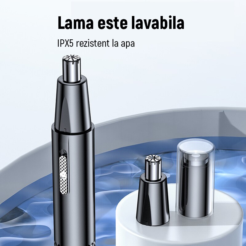 Aparat tuns par facial, Vaxiuja, ABS/Metal, Negru - eMAG.ro