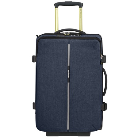 Geanta voiaj, Samsonite, Poliester, Albastru, Negru - eMAG.ro