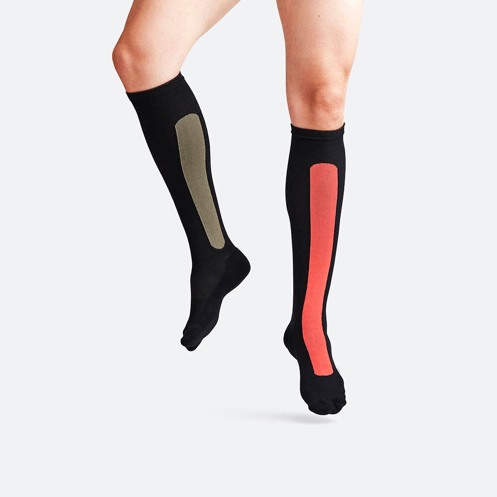 Ciorapi de compresie, Ostrichpillow, Fibra de bambus, Multicolor, S/M ...