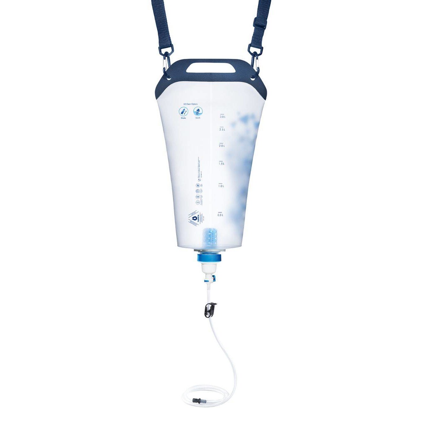 Sistem de filtrare apa, Katadyn, BeFree, 3 l, Alb/Albastru - eMAG.ro