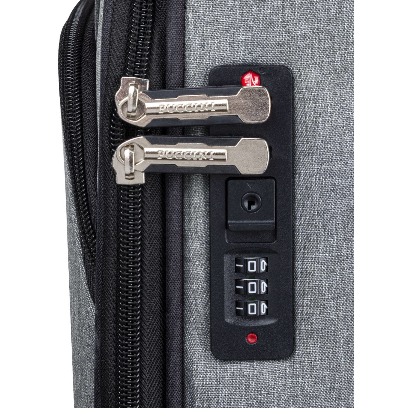 Troler Malmo, Puccini, Poliester, 34 l, Gri - eMAG.ro