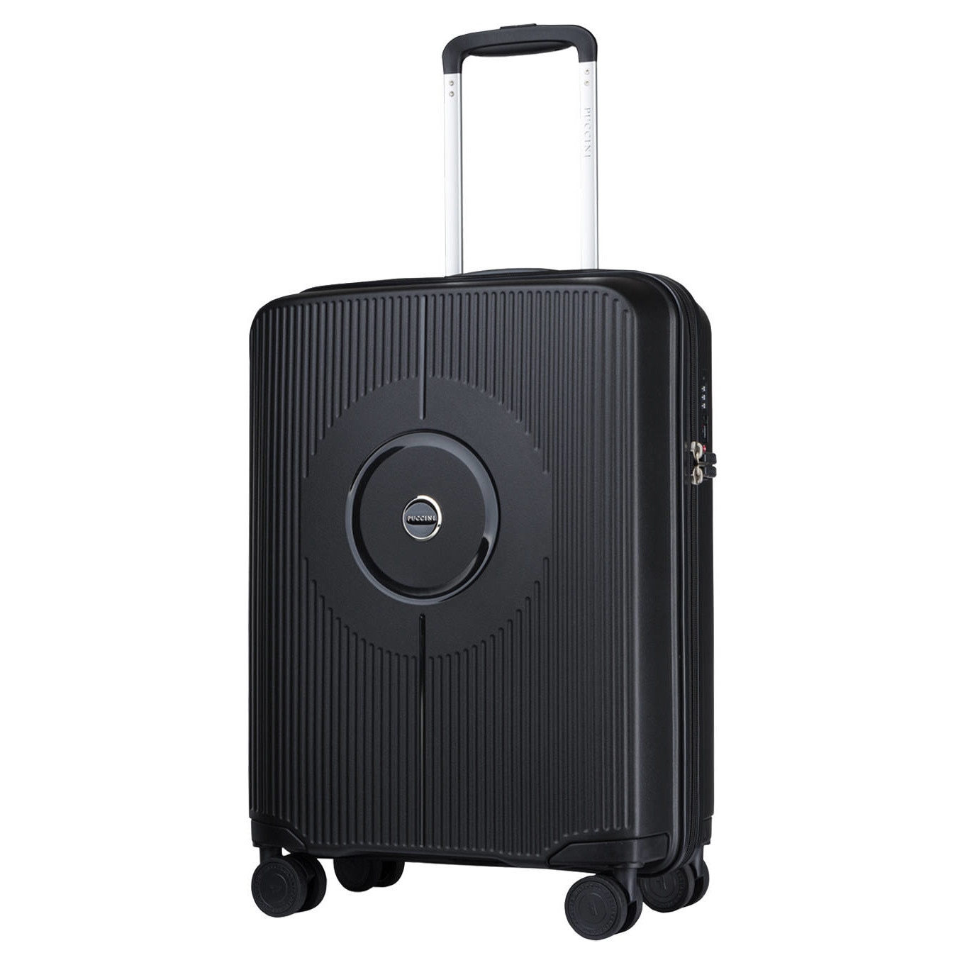 Troler Mykonos, Puccini, Polipropilena, 36 l, Negru - eMAG.ro