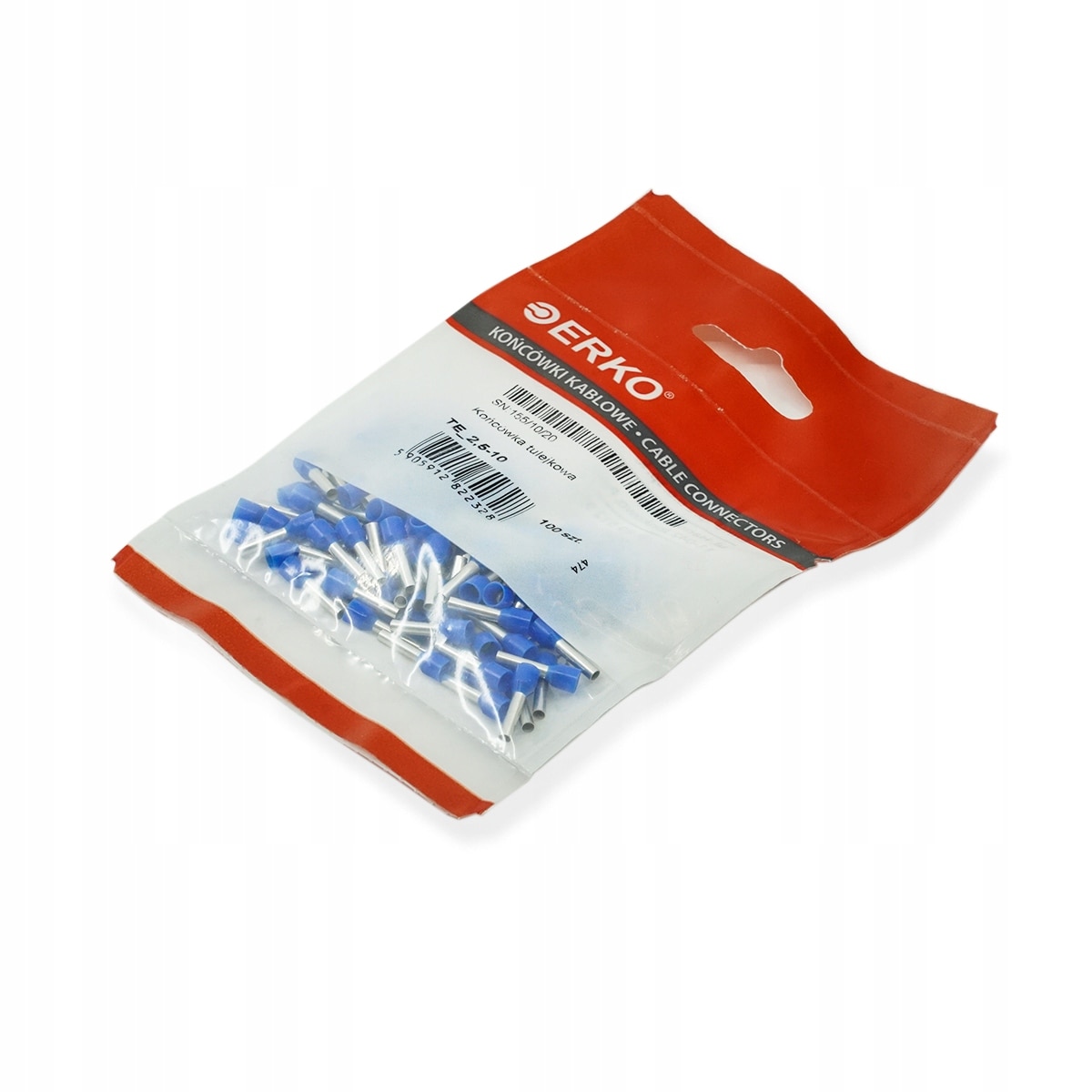 Set 100 pini terminali, Erko, Cupru - eMAG.ro