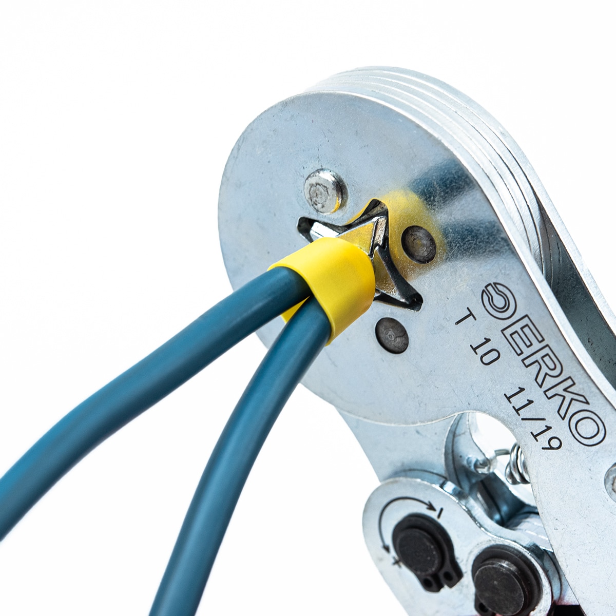 Set 100 pini terminali cu izolatie, Erko, 12mm - eMAG.ro