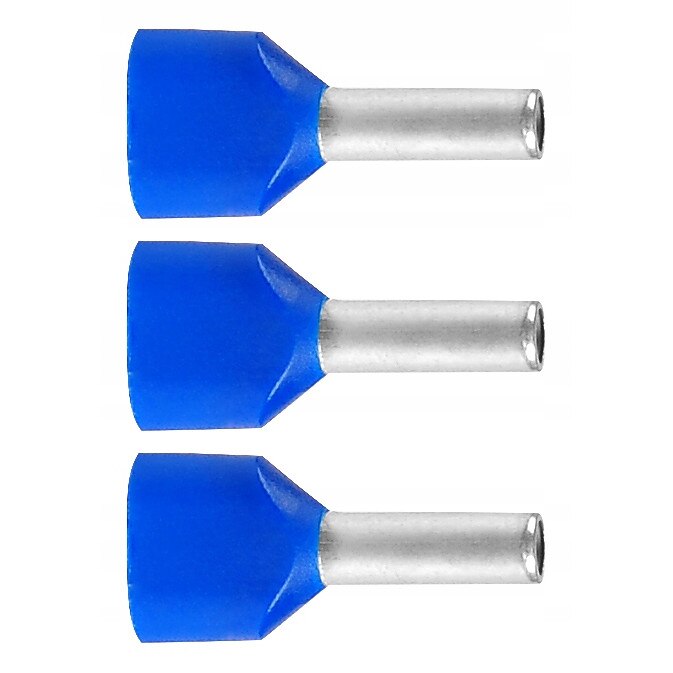 Set 100 pini terminali cu izolatie, Erko, 12mm - eMAG.ro