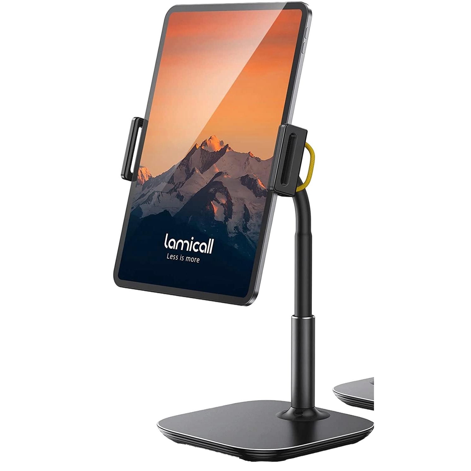 Suport pentru tableta, Lamicall, Aluminiu, Negru - eMAG.ro