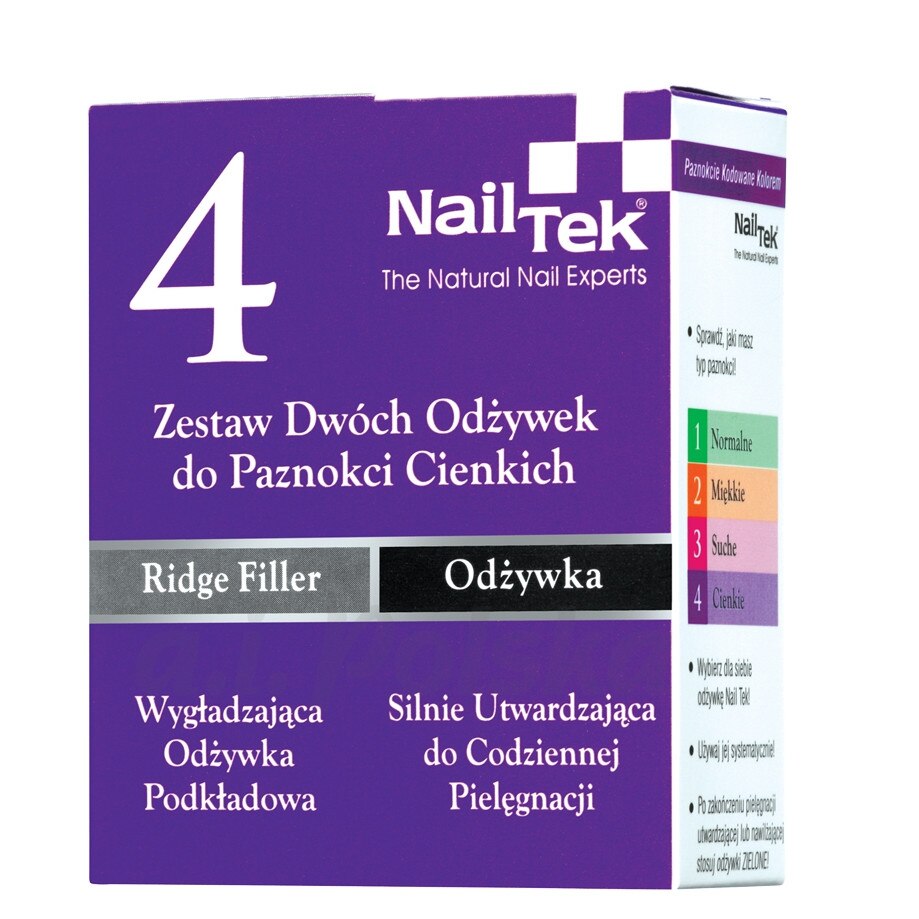 Set 2 tratamente pentru unghii, Nail Tek, 15 ml - eMAG.ro