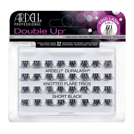 Gene false Double Up Trio Individual Short, Ardell, 3 in 1, Negru - eMAG.ro
