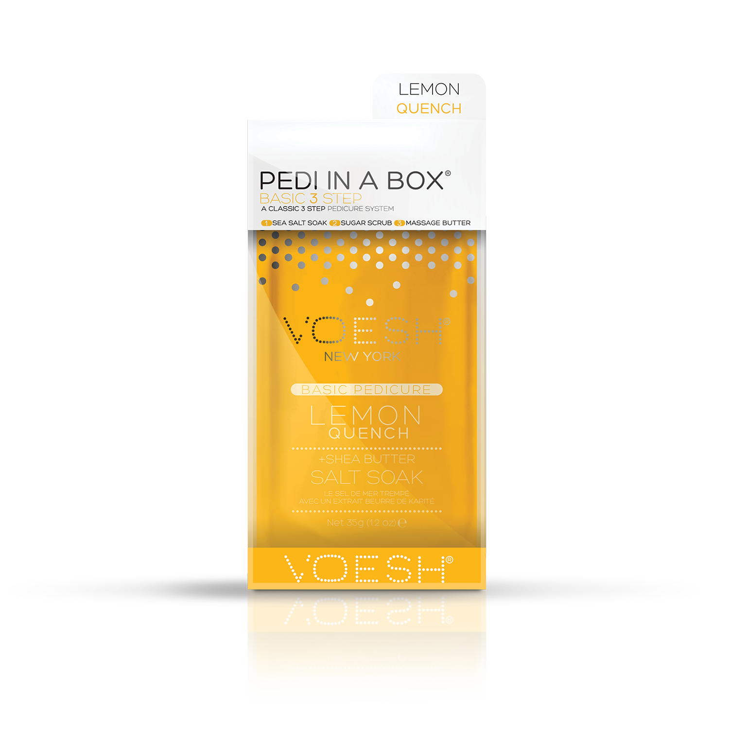 Комплект за лечение на педикюр, VOESH New York, Lemon Quench - eMAG.bg