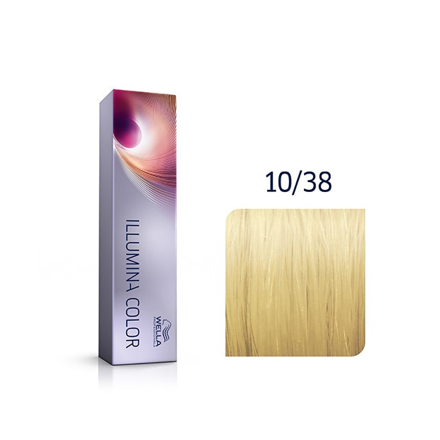 Vopsea de par, Wella, 10/38, 60 ml, Blond - eMAG.ro