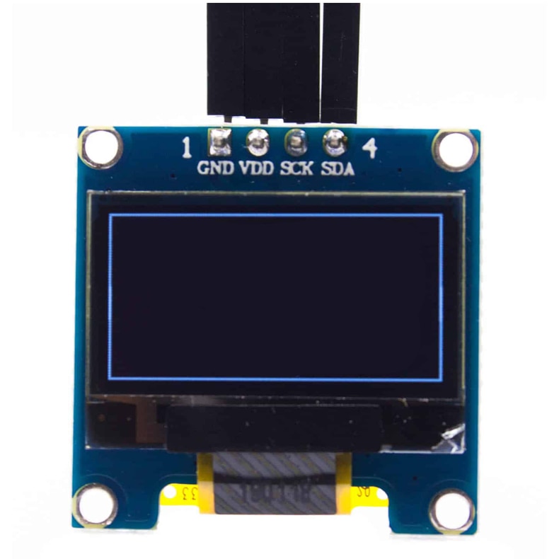 Ecran grafic, OLED, 0,96", 128 x 64 px, I2C, Multicolor - eMAG.ro