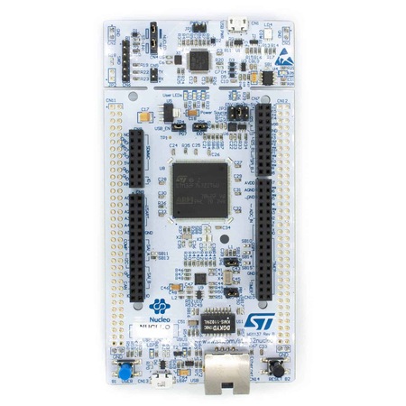 Placa de evaluare Nucleo-144, NUCLEO-F767ZI, STM32, Cortex-M7, Alb ...