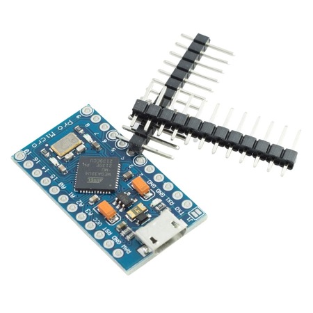 Modul universal, Pro Micro, Atmega32U4, 5V, Compatibil cu Arduino ...