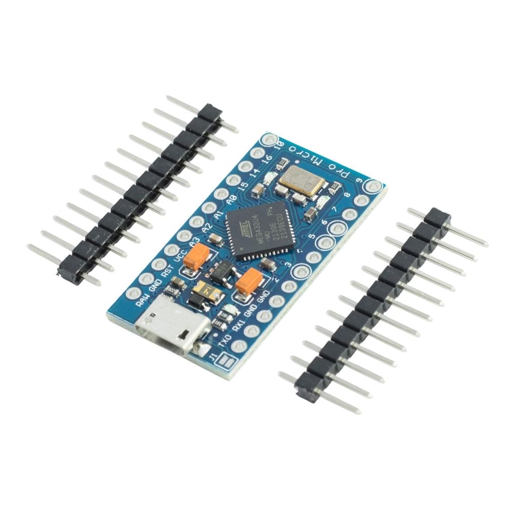 Modul universal, Pro Micro, Atmega32U4, 5V, Compatibil cu Arduino ...