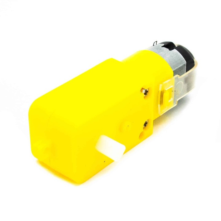 Motor cu angrenaj si roata, 65 mm, Pentru robot, Multicolor - eMAG.ro