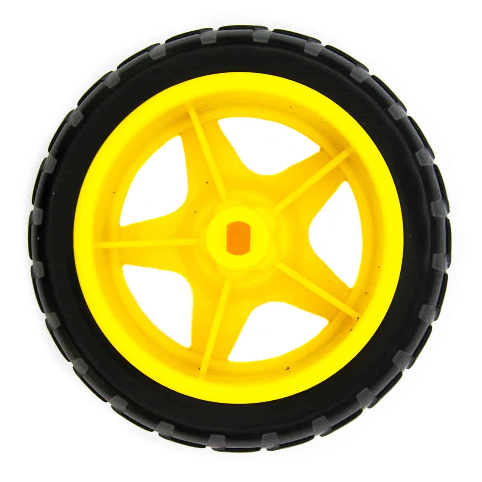 Motor cu angrenaj si roata, 65 mm, Pentru robot, Multicolor - eMAG.ro