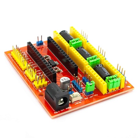 Modul CNC Shield V4 pentru 3 motoare de gravare - eMAG.ro