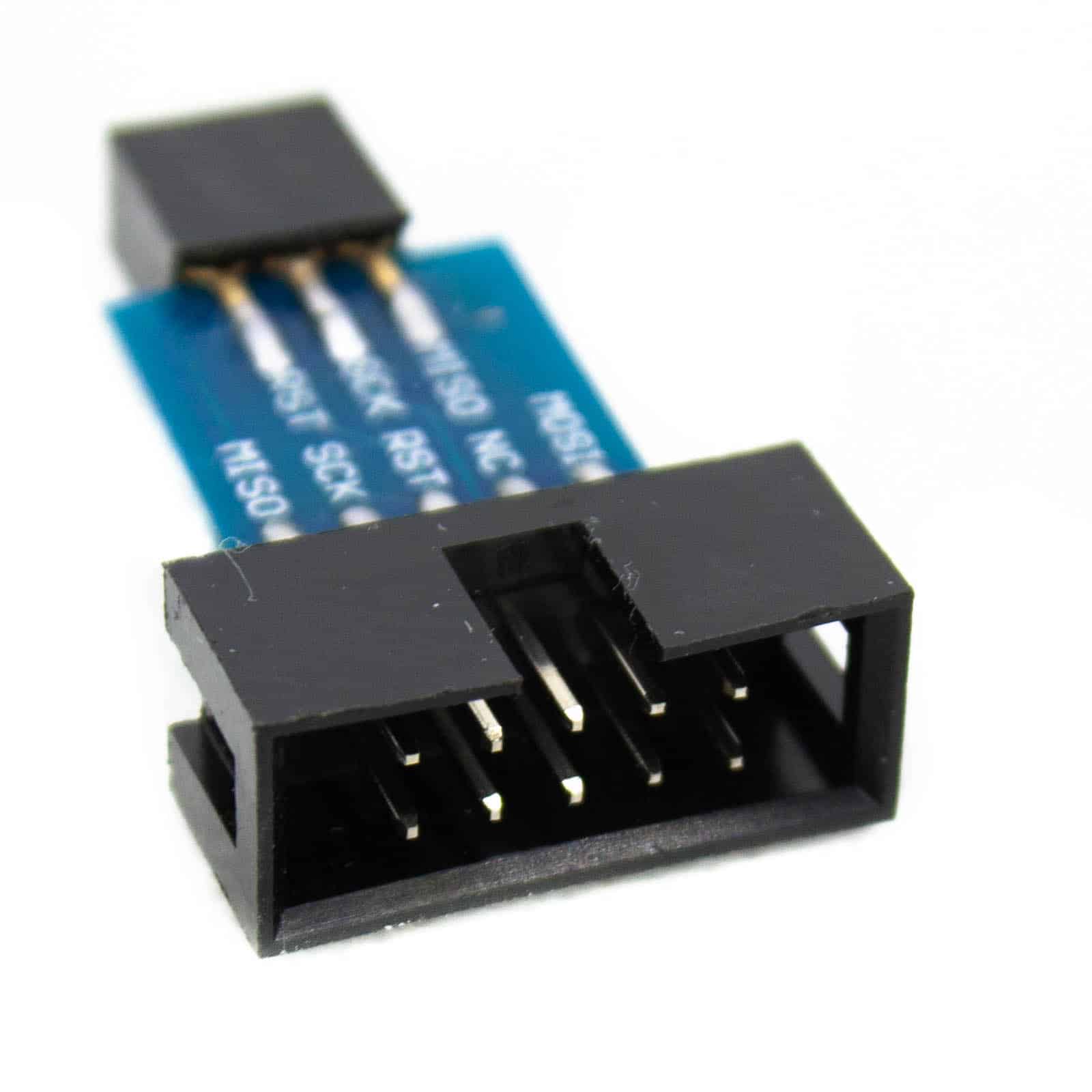 Adaptor ISP 10pin-6pin USBASP AVR, Negru - eMAG.ro